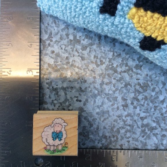 Hero Arts | Office | Little Bow Sheep Rubber Stamp | Poshmark